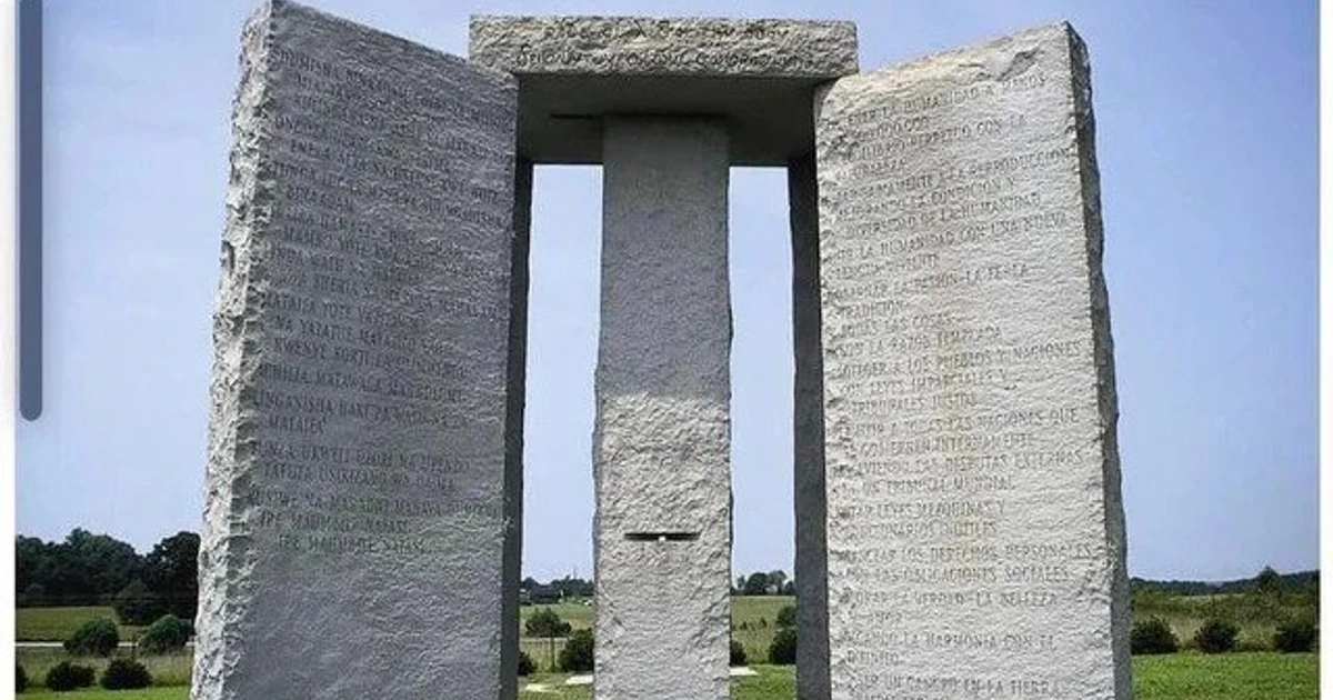 This Giant Monument In Georgia Has Rebuilt Society Instructions In 8 ...
