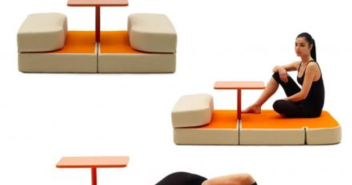This Converting Folding Table Changes To Bed In Seconds
