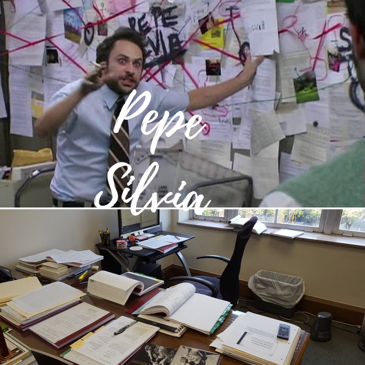 Charlie Day Meme - The Famous 'Pepe Silvia' Meme Backstory