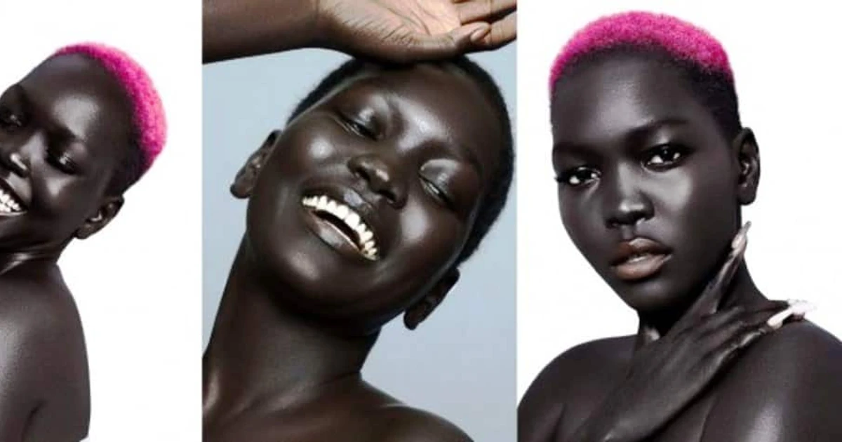 Nyakim Gautech - The Blackest Person In The World