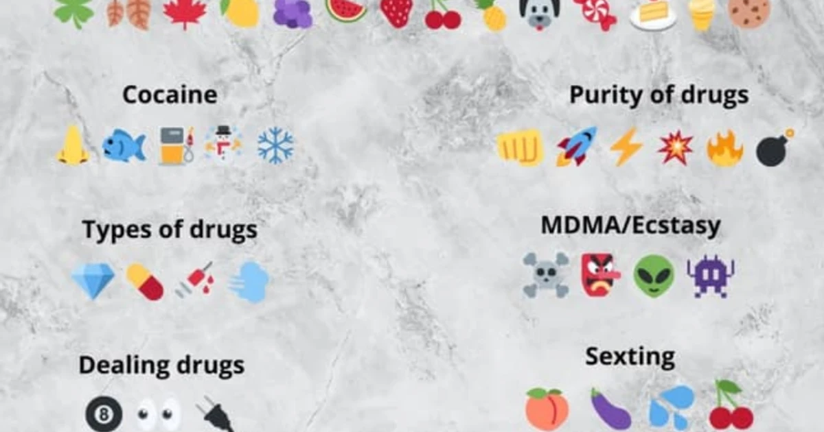 Police Reveal Secret Meanings Of Emojis Sent By Kids As A Code For Drugs