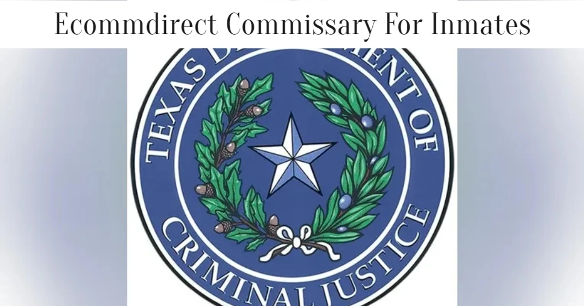 Ecommdirect Commissary For Inmates - Offender Direct Purchase Program