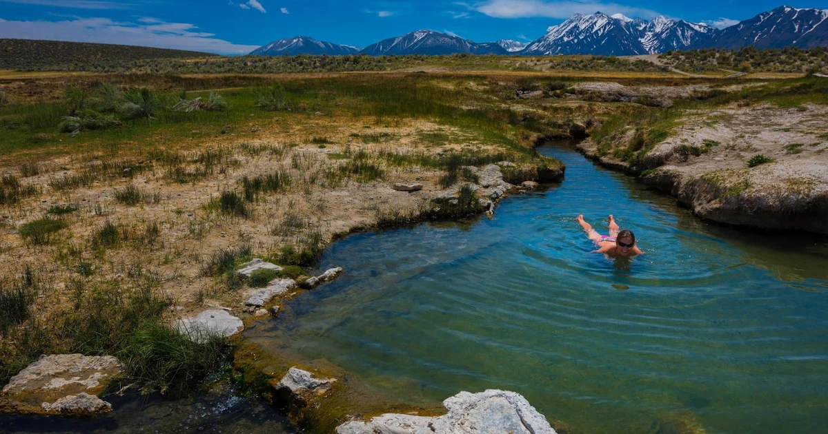 The Temperature Of The Hot Springs In Inyo National Forest Can Reach Up ...
