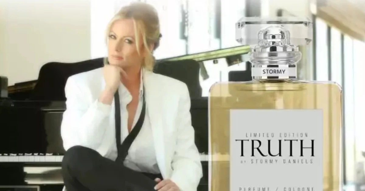 Which Woman Launched A Brand Of Perfume Called "Truth"?