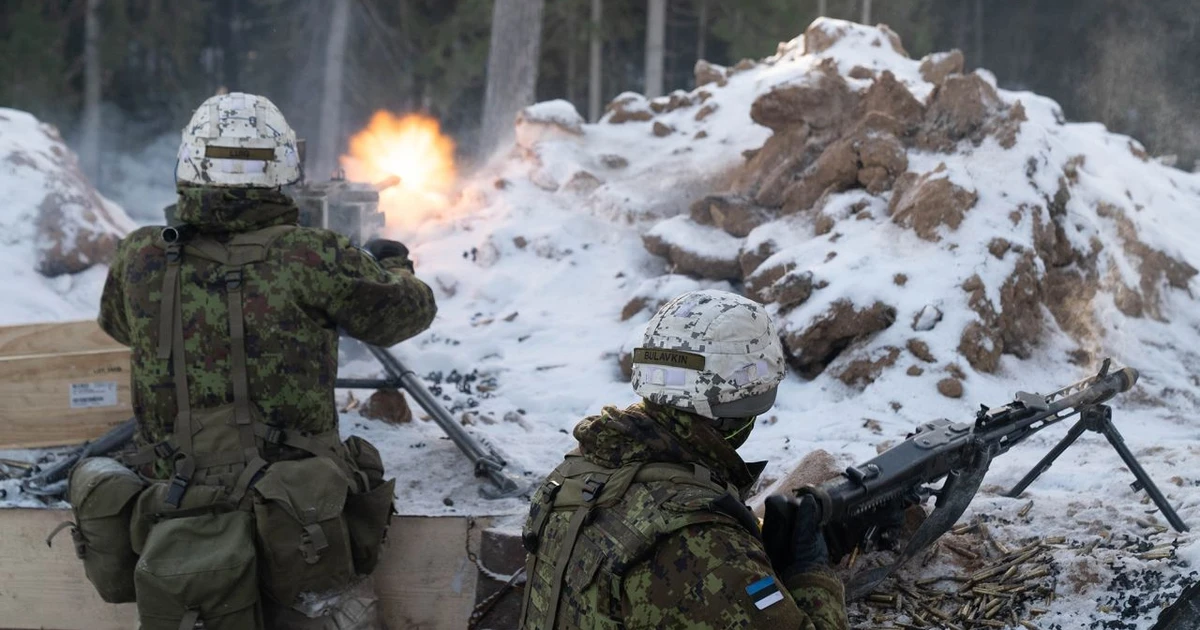 NATO Troops Arrive In Estonia For Large-Scale Military Exercises