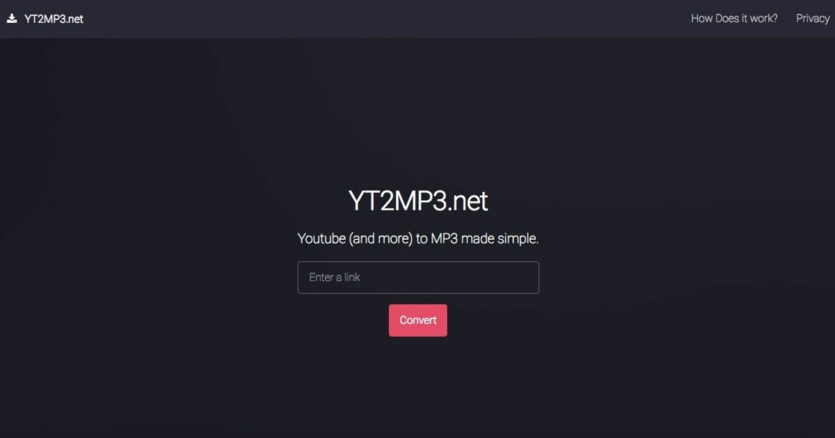 Yt2mp3 - You Can Download Any YouTube Video As MP3 For Free