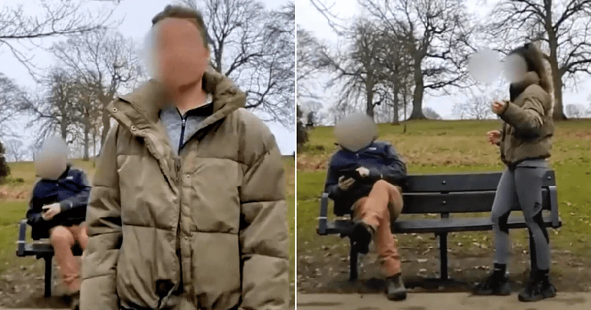 Influencer Livestream Sparks Debate As Man's Response To Bench Request ...