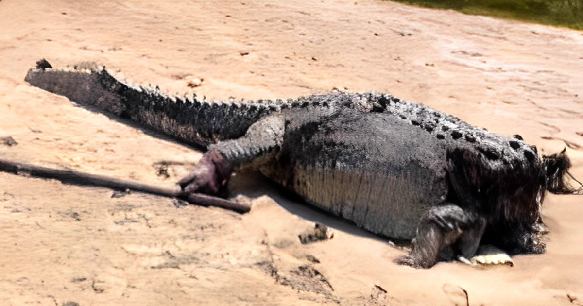 Headless Crocodile In North Queensland Beach Discovery Baffles Authorities