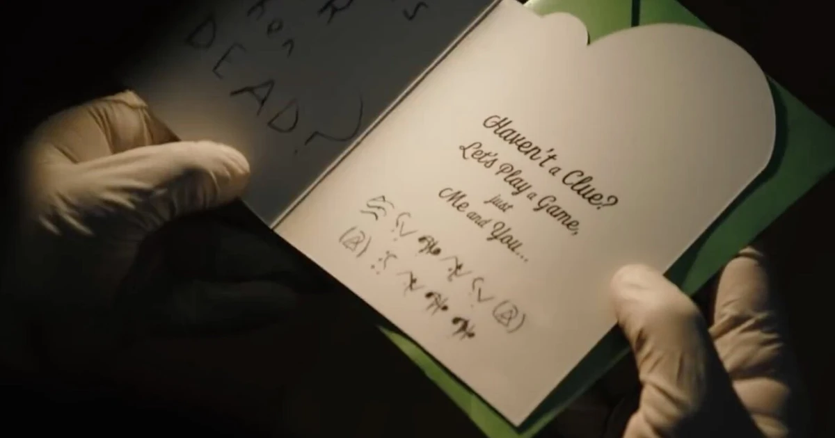 DC Fan Decodes The Riddler's Mysterious Message In The Batman Trailer