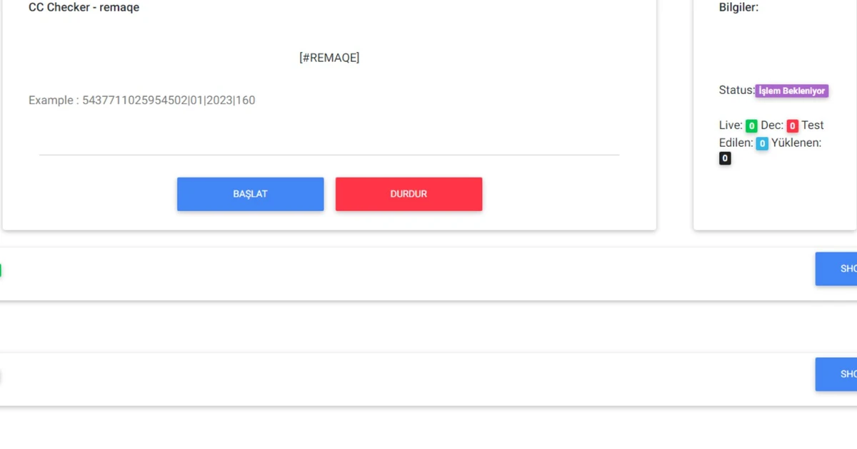 CCChecker - Ensuring The Validity Of Credit Card Information