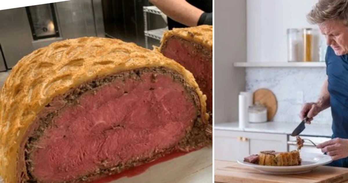 Gordon Ramsay Sets The Guinness World Record For Largest Beef Wellington