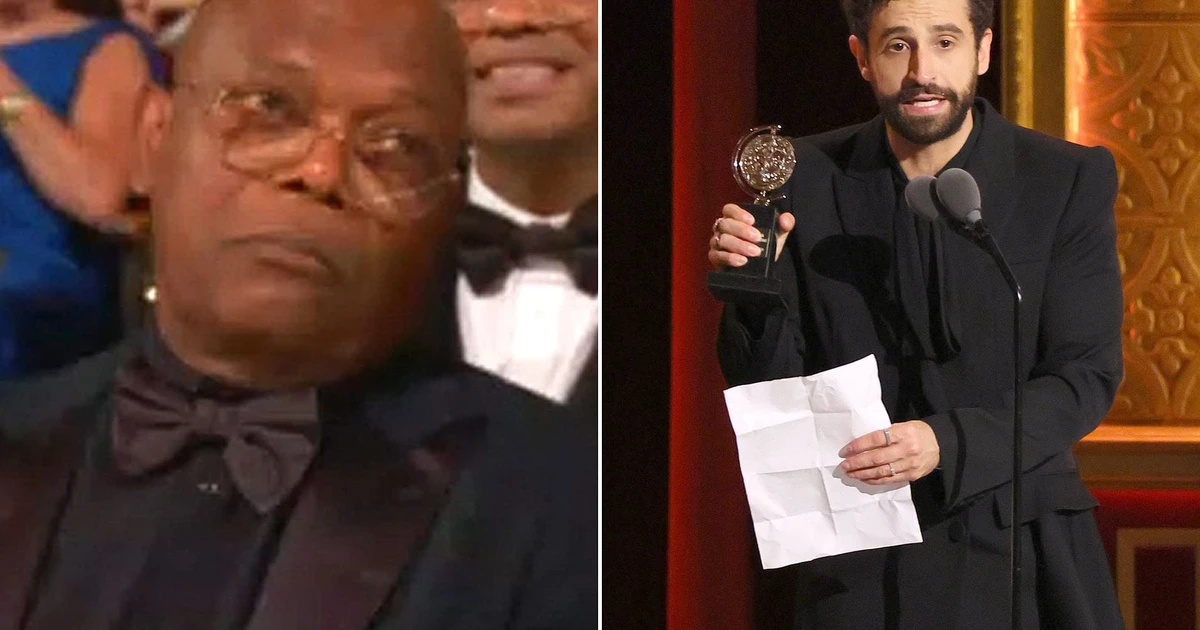 Samuel L Jackson Unimpressed Reaction To Tony Awards Loss Goes Viral ...