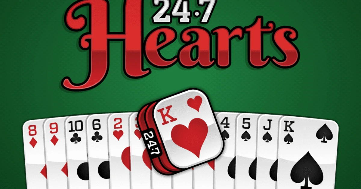 247 Expert Hearts - Play Hearts Game Online For Free