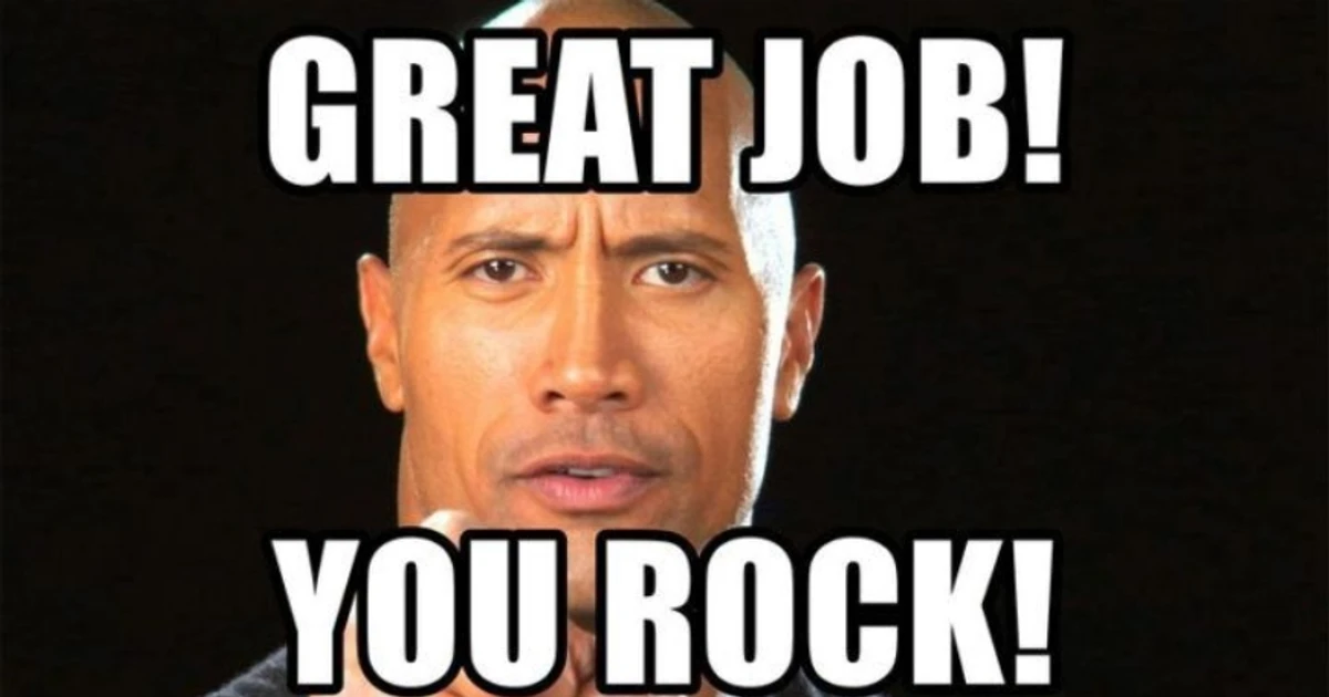 Great Job Meme - Celebrating Success And Humor In The Digital Age